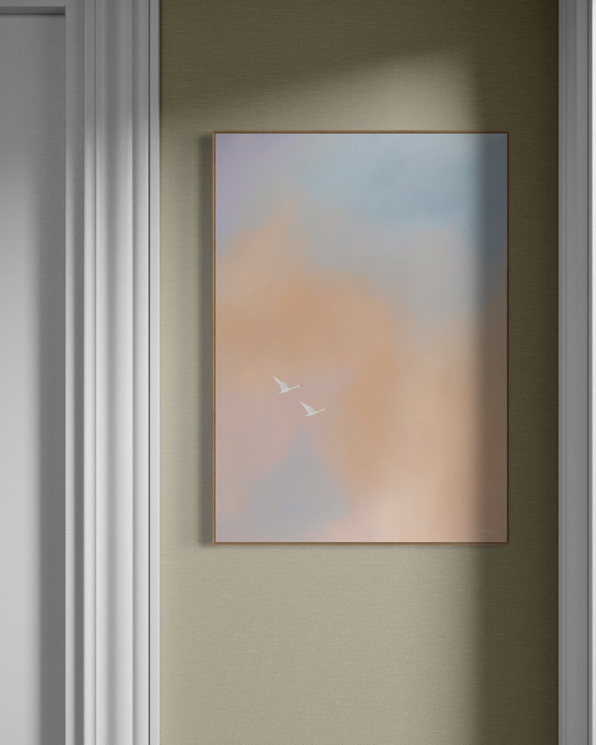 "Chasing Sunsets" Poster. Printed on 'fine art' cotton paper. – Malene ...